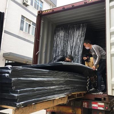 Cina Fogli di plastica ondulati neri impermeabili leggeri 4x8 riutilizzabili in vendita