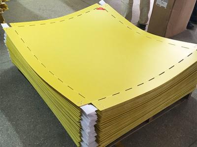 Κίνα Correx Plastic Pp Corrugated Layer Pad Αδιάβροχη επίπεδη επιφάνεια επαναχρησιμοποιήσιμη προς πώληση