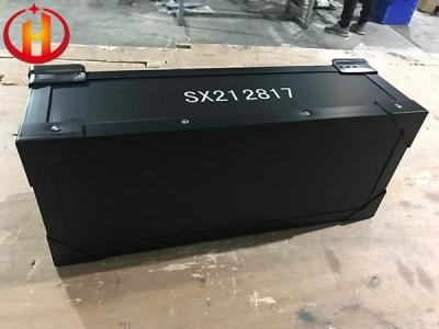 China Caixas de armazenamento de plástico ondulado para impressão personalizadas pretas antiestática à venda