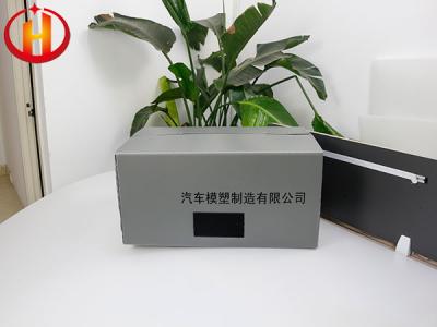 China Collapsible Custom Corrugated Plastic Boxes Impact Resistant for sale