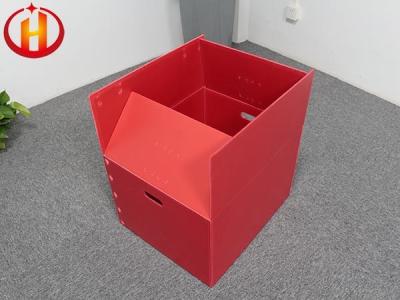 China Eco het Vriendschappelijke Golf Plastic niet Giftige Rood van Verpakkingsdozen Te koop