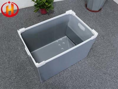 Cina Gray Environmental pp ha ondulato le scatole di stoccaggio di plastica riutilizzabili in vendita