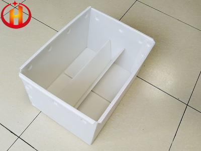 Cina 4mm impermeabili hanno ondulato lo stoccaggio di plastica inscatolano pieghevole in vendita