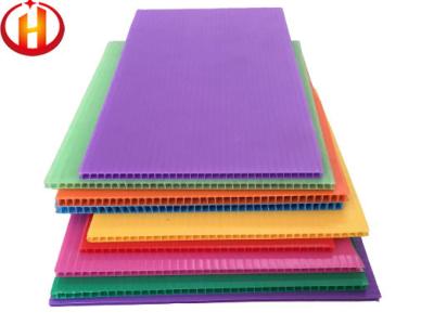 China Purple Recyclable 4x8 Coroplast Sheets Strong And Durable for sale