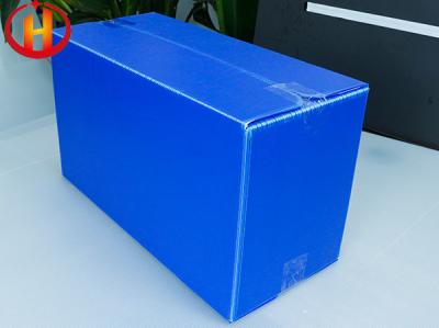 Cina Il blu riciclabile ha ondulato le scatole di spedizione di plastica 400GSM - 1200GSM in vendita