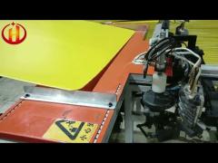 Impact resistant edge-sealed corrugated plastic layer pads