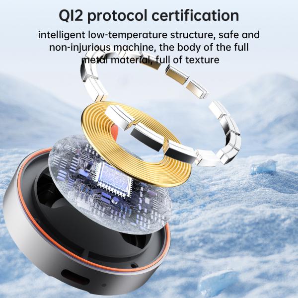 Quality QI2 Certified Magnetic 3 In 1 Charger Portable Magsafe Wireless Charger for sale