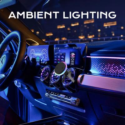 China Blower Design Car Wireless Charger With Crystal Texture And Unique Frosted Lens For Dreamy Effect And Strong Visual Impact for sale