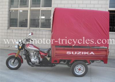 Cina La cabina mette scarico a sedere del triciclo del motore passeggero/del carico il singolo con il serbatoio di combustibile 12L in vendita