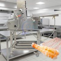 China Adjustable Automatic Shrimp Peeling Machine 90Pcs/Min Customization for sale
