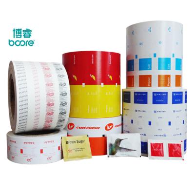 China See Larger Image Custom Aluminum Foil Plastic Food Packaging Roll Film Laminating for sale