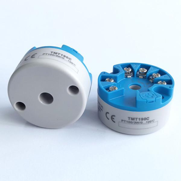2wire Head Mounted Temperature Transmitter Pt100 For Chemicals Industries