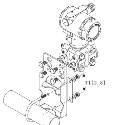 China High Accuracy Industrial Pressure Transmitters With HART Protocol OEM Customized for sale