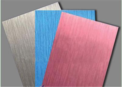 China Eco - Friendly Thin Aluminum Sheet With Roughed Brushed Surface For Household Appliance for sale