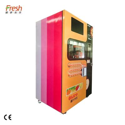 China Airport Apple Juice Vending Machine 220V 400W Fresh Juice Vending Machine for sale