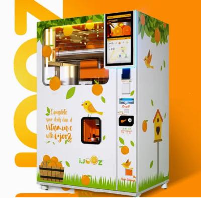 China Customizable Automatic Juice Vending Machine With LED Lighting System for sale