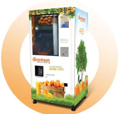 China Metal Healthy Fresh Fresh Juice Vending Machine Customized For Fruit Vegetables for sale