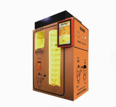 China Modern 330kg Automatic Orange Juice Vending Machine With Temperature Range 0-10°C SDK Te koop