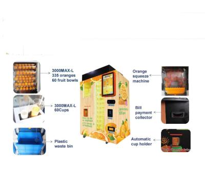 China Metal Juice Machine Extractor Android System anaranjado exprimido fresco automático en venta