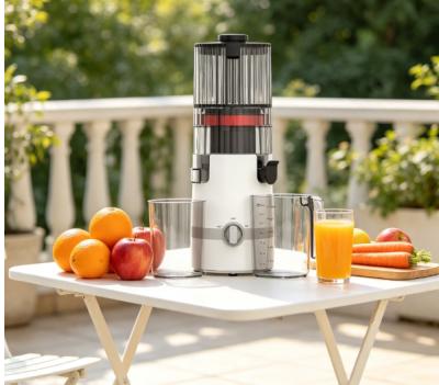 China Fresh Smart HJ102B Slow Masticating Juicer – The Fresh Juice Solution for Busy Families with 135mm Chute, 200W Cold Press, Self-Cleaning & Smart Lock for sale