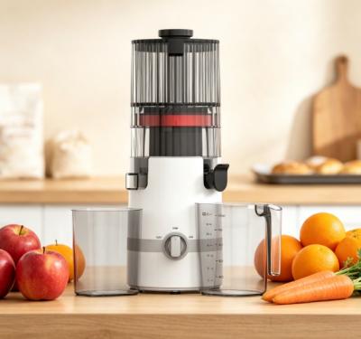 China Fresh Smart HJ102B Slow Masticating Juicer – Child-Safe Edition with Smart Dual-Lock Protection, 135mm Wide Chute, 200W Cold Press Motor & Self-Cleaning for Peace of Mind for sale