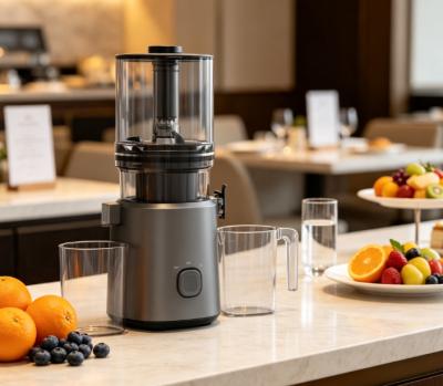 China Fresh Smart HJ303 Full-Press Slow Masticating Juicer — Fill It, Press It, Serve It for sale