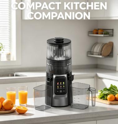 China Touch Control Slow Masticating Juicer HJ102D, Ice Cream & Smoothie Making Machine for sale