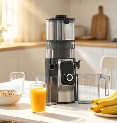 China Durable ABS Body Slow Juicer HJ102C, One-Minute Wash Fruit Extractor for sale