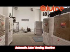 Fruto médio Juice Vending Apparatus com exposição garantia de 1 ano