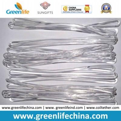 China Big Quantity High Quality Transparent Clear PVC Luggage Tag Loops for sale
