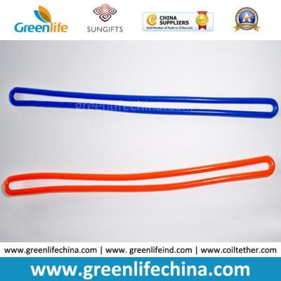 China Standard Factory Supply Cheap PVC Red/Blue Luggage Tag Loop for sale