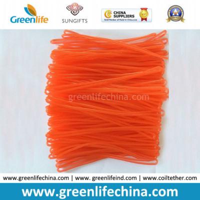 China Transparent Orange Standard PVC Tag Leash Luggage Tag Holders for sale