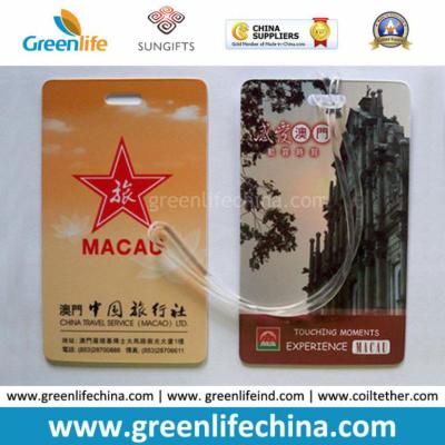 China High Quality Hang Tag Direct Sign Name Luggage Tag W/Loop for sale
