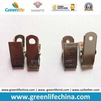 China High Quality Metal One Hole ID Badge Holder Lanyard Clip for sale