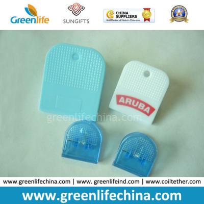China Colored Semi-Circle Shape Plastic Office Stationery Supply Paperclips for sale