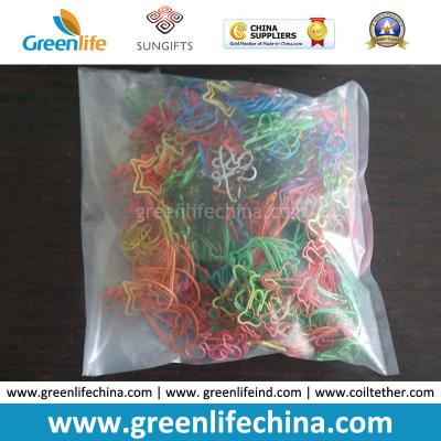 China PET Material Custom Paper Clip Gift OEM Stationery Holder for sale
