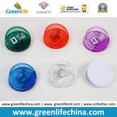 China Hot Sale Round Shape Paper Fastener Clip with Magnet Holder for sale