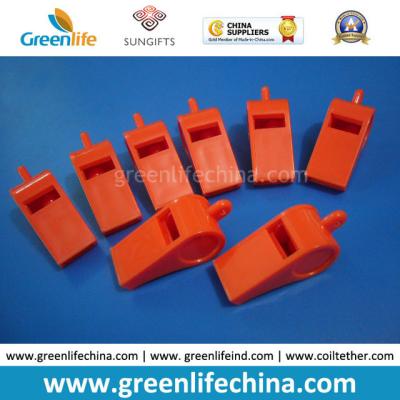China Fahionable Orange ABS Material Top Quality School Whistles for sale