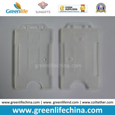 China Hot Selling Plastic PP Hard Credit Card Holders Pockets Cases for sale