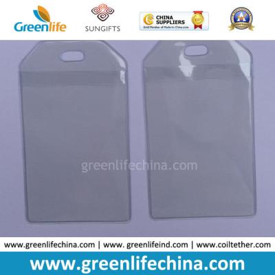 China China Factory Cheapest PVC Soft Clear Name Card Holders Gift for sale