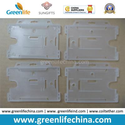 China Hot Selling China Factory Cheap Horizontal Hard Plastic ID Holders for sale