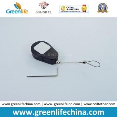China European Hot Selling Security Display Recoiler Black Water Drop Shape for sale