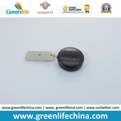 China Display Merchandise Tether in Round Shape W/Rectangle Metal Sheet for sale