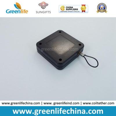 China Heavy Duty High Pulling Big Square Anti-Theft Retractable Display Holder for sale