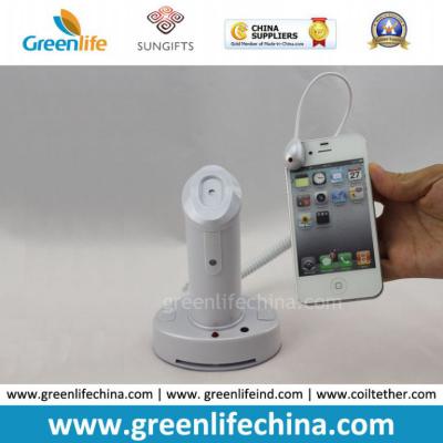 China Charging and Alarming Mobile Phone Display Stand Holder for Retails for sale