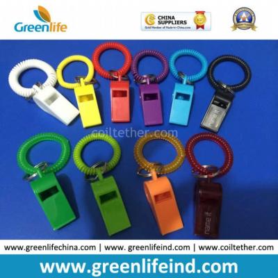 China Customized Color Flexible Wrist Coil and Whistle Comb for sale