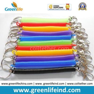 China Plastic Popular Spring Spiral Key Holder W/Executive Swivel for sale