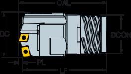 China BTA Deep Hole Drilling Head 25-150mm Diameter Bta Drilling Tool High Precision for sale