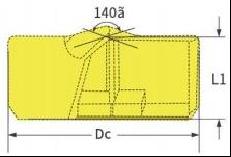 China DW Type Exchangeable Tip Drills High Flexibility At 316 F/Mm/Min Environmentally Friendly for sale