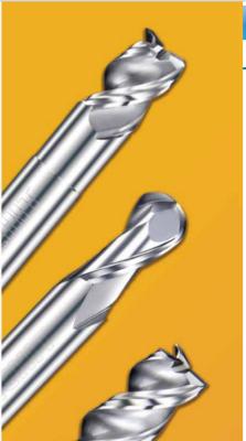 China Square High Efficient End Mill 40 Degrees Helix Angle Standard For General Purpose Milling for sale